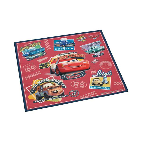 ディズニー カーズ 26 ランチクロス ランチョンマット 風呂敷 KB4SN 【お弁当包み 学校 幼稚園 保育園 給食 遠足 キャラクター グッズ 雑貨 スケーター】お弁当箱を包んだり、敷いたり、しわになりにくいランチクロスです。サイズ：約...