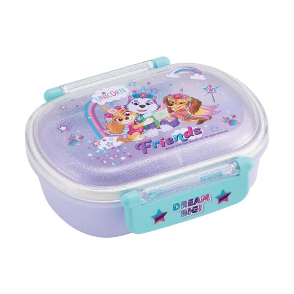 パウ・パトロール (ユニコーン) ふわっとフタ タイトランチボックス 360ml お弁当箱 QAF2BA 【食洗機対応 小判型 グッズ 雑貨 給食 遠足 子供用 大人用】キッチン用品で国内大手のスケーター株式会社の商品です!ふわっと盛り付け...