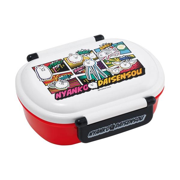 にゃんこ大戦争 26 ふわっとフタ タイトランチボックス 360ml お弁当箱 QAF2BA 【食洗機対応 小判型 グッズ 雑貨 給食 遠足 子供用 大人用】キッチン用品で国内大手のスケーター株式会社の商品です!ふわっと盛り付けが出来るドー...