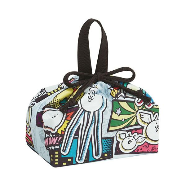 にゃんこ大戦争 26 ランチ巾着袋 ランチバッグ KB7S 【お弁当袋 お弁当箱入れ きんちゃく袋 学校 幼稚園 保育園 給食 遠足 キャラクター グッズ 雑貨】キッチン用品で国内大手のスケーター株式会社の商品です!お弁当箱を入れるのに便利...