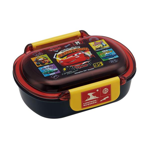 ディズニー カーズ 26 洗いやすいキッズランチボックス 360ml お弁当箱 QTAF2BA 【食洗機対応 小判型 グッズ 雑貨 給食 遠足 子供用 大人用】キッチン用品で国内大手のスケーター株式会社の商品です!パッキン取り付け部！洗いや...