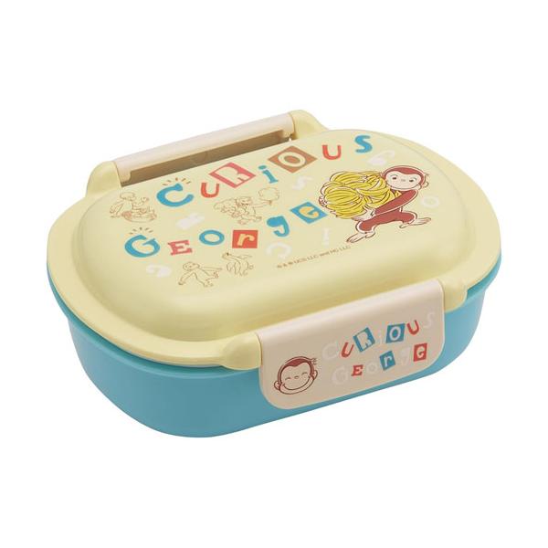 おさるのジョージ (アルファベット) 洗いやすいキッズランチボックス 360ml お弁当箱 QTAF2BA 【食洗機対応 小判型 グッズ 雑貨 給食 遠足 子供用 大人用】キッチン用品で国内大手のスケーター株式会社の商品です!パッキン取り付...