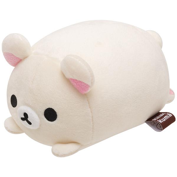 リラックマ スーパーもーちもちぬいぐるみ (ねそべりポーズ・コリラックマ) MX94601 【ぬいぐるみ 寝そべり 丸型 俵型 人形 本体 グッズ 雑貨 玩具】もーちもちでよく伸びる♪リラックマのねそべりポーズのスーパーもーちもちぬいぐるみ...