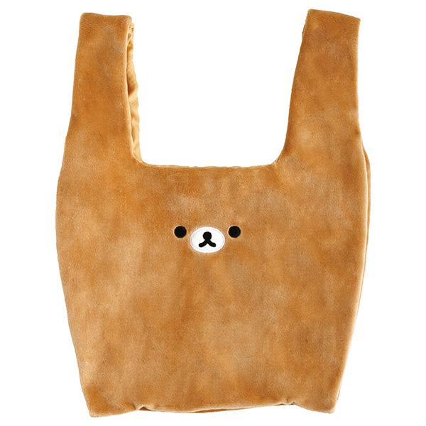リラックマ ぬいぐるみマルシェバッグ(リラックマ) CA74901 【トートバッグ エコバッグ ミニバッグ ミスド コラボ グッズ 雑貨 誕生日 プレゼント ギフト】毎日リラックマたちと一緒に過ごせる！リラックマのぬいぐるみマルシェバッグが...