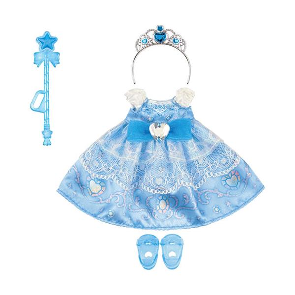 ポケットメルちゃん きせかえセット みずいろプリンセスドレス 【お姫様 水色 ステッキ 着せ替え人形用洋服 玩具 おもちゃ 誕生日プレゼント クリスマス ギフト】★※小型サイズのポケットメルちゃん専用のきせかえセットです。通常サイズのメルち...