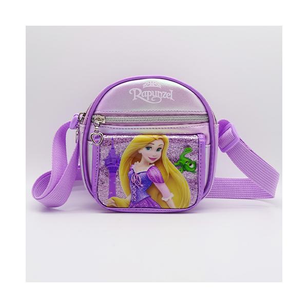 ディズニープリンセス ラプンツェル おにぎりショルダーバッグ (いつも一緒パスカル) 【パープル 紫 ショルダーポーチ 小物入れ 肩掛けバッグ キッズ グッズ】ラプンツェルのおにぎりショルダーバッグです!サイズは通常サイズのポーチにショルダ...