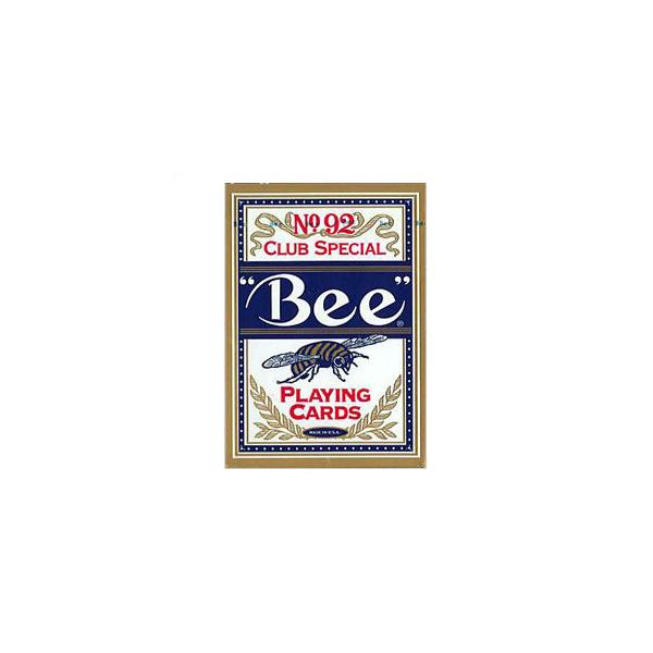 トランプカード ビーカード ポーカーサイズ (青/ブルー) 【Bee 正規代理店仕入品 ラスベガス・カジノで最も使用されているカード USプレイングカード社製】世界最大の売上を誇る、最も有名なプレイングカード(トランプ) メーカー、USプレ...
