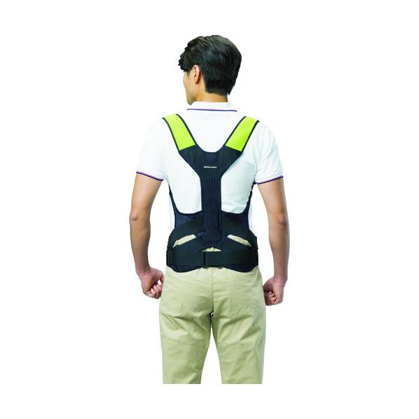 悪姿勢で作業をすると、骨盤・背中周囲の筋肉への負担が大きくなり、作業時の腰のトラブルの原因に骨盤コルセット機能（Wギア構造）+背中アシスト機能+臀部アシスト機能の3つの機能で背中から臀部までしっかりサポートします軽い力でガッチリ締める切り替...