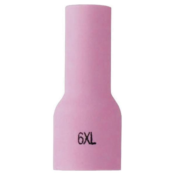 【＃6L】TIG溶接用ガスレンズノズル53N60Lです。  【適用トーチ】WT-9,WT-9FX,WT-20,WT-20P,WT-20FX,WT-20H,WT-20FX-M,WT-20FX-L,WT-25,WT-22,WT-23WTF-9,...