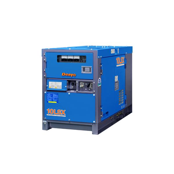 デンヨー DCA-10LSX 中型ディーゼル発電機 10kVAの業務用モデルです。工場・建設現場・災害時のバックアップ電源に最適です。■ 主な特長：・出力容量10kVAで大型機器も安定稼働・長時間運転可能、省エネ・低騒音設計で現場環境に配慮...