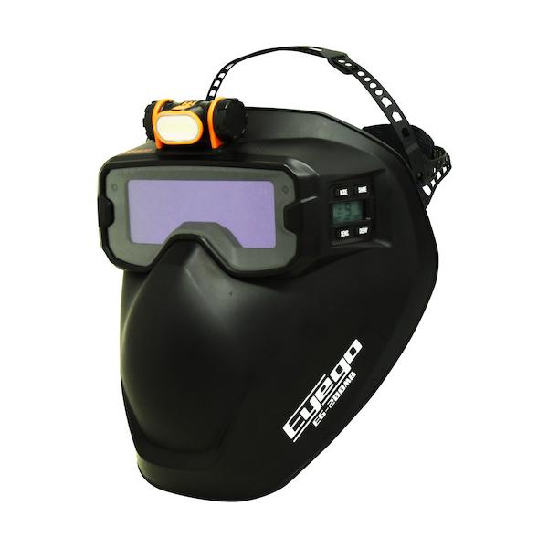 SUZUKID 自動遮光溶接ゴーグルマスク「EG-200MB」は、両手を自由に使えるゴーグルタイプの自動遮光溶接用保護具です。溶接光を感知すると瞬時に遮光し、作業前は明るい視界を確保できるため、狙いを定めやすく作業効率が向上します。液晶式自...