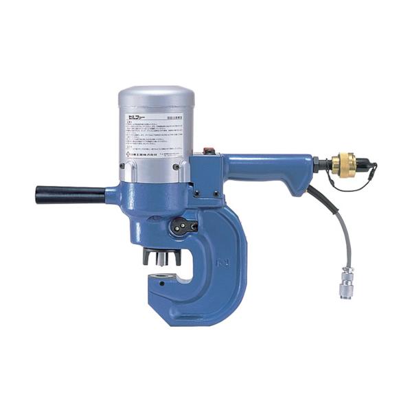 日東工器 セルファー HA11-1624 は、最大 φ24mm の穴あけに対応した携帯式単動油圧パンチャーです。丸穴・長穴加工が可能で、鋼材・ステンレス・形鋼・チャンネル材など幅広い材料に対応します。単動油圧機構により本体は軽量・コンパクト...