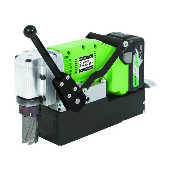 【特長】育良精機 コードレスライトボーラー ISKLB30Li 磁気穴あけ機です。36Vバッテリー式のため電源不要で、屋外や高所など電源確保が難しい現場でも使用できます。最大穴あけ径はφ30mmまで対応し、鉄骨や鋼材の穴あけ作業に適していま...