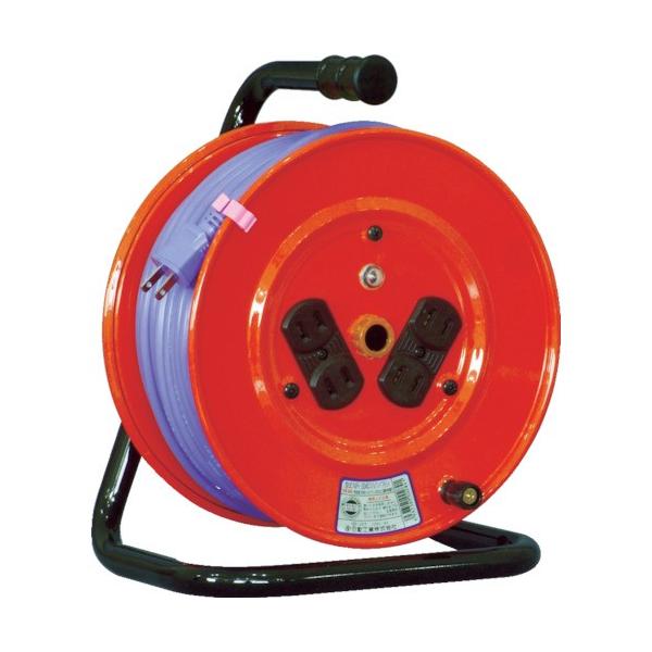 長さ、保護機能、電線種など多種多様のコードリールです。AC100Vアースなしブレーカーなし電線種：VCT電線仕様長さ(m)：30電線仕様太さ(（ＭＭ２）)：1.25電線仕様芯数(C)：2定格電流(A)：4コンセント仕様定格：2P・15A・1...