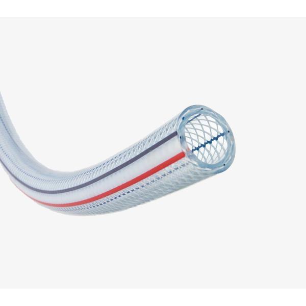 アルゴンガス用ホース（糸入りブレードホース）内径6ｍｍ外径11ｍｍ 1M単位のカット売りです。アルゴンガス調整器と溶接機を接続するためのホースとなります。透明度が高く、流体の確認ができ安心です。【ご注文の例】5M必要の場合は数量に「5」と入...