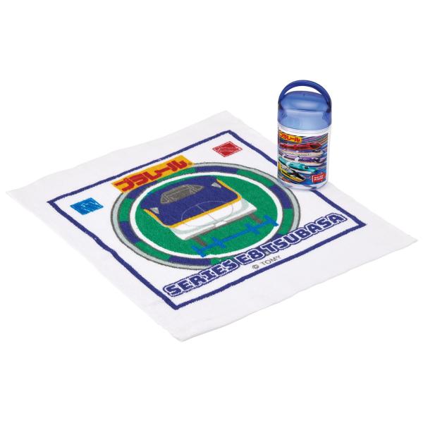 サイズ：横5.8×縦4.4×高12.5、おしぼり：横28×縦32cm材質：ケース：AS樹脂、おしぼり：綿100％、使用抗菌剤の種類：無機抗菌剤原産国：日本