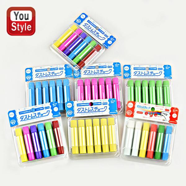 在庫一掃 赤字セール 日本理化学工業 RIKAGAKU ダストレス チョーク ホタテ貝殻/EYE ホタテ貝殻 6色/DCC-6-6C ブルー/DCC-6-BU グリーン/DCC-6-G レッド/DCC-6-R イエロー/DCC-6-Y 5色...