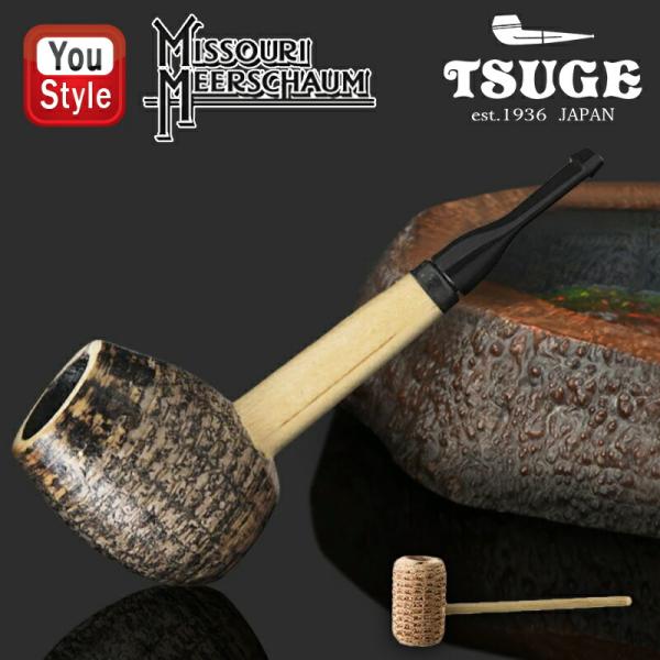 柘製作所 TSUGE KISERU コーンパイプ リトル デビル カッティ 48937 ミズーリメシャム/チェサピーク 48960 ツゲ チェサピーク パイプ本体 たばこ おしゃれ とうもろこし かっこいい メンズ 渋い ギフト プレゼント
