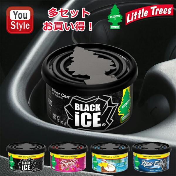リトルツリー Little Trees ファイバー缶 ブラックアイス UFC-17855-24/チェリーブラスト UFC-17811-24/カリビアンコラーダ UFC-17824-24/ニューカーセイント UFC-17889-24 芳香剤 ...