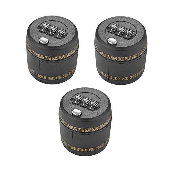 「商品情報」※画面上と実物では多少色具合が異なって見える場合もございます。ご了承ください。 ※輸入品です。日本語説明書はございません。「主な仕様」ペットボトルやワインボトルなどの蓋を施錠できる3桁番号錠です。飲みかけのペットボトルをそのまま...