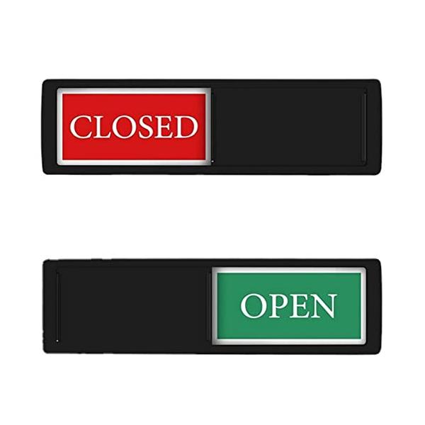 「商品情報」「主な仕様」室内の状況を外部へお知らせするサインプレート。赤・青のメッセージ表示部分には防水性・耐久性・耐衝撃性・耐摩擦性に優れたアクリル素材、枠はブラックメタルフレーム。直径3cmの両面シールが2枚付属していますので、お手元に...