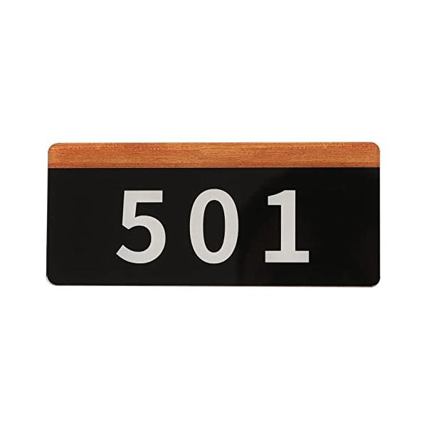 「商品情報」「主な仕様」部屋番号などの数字の アクリルプレート、裏面シールです。サイズ：15cmx6.5cmx厚さ2.8mm　「101」「102」「103」「104」「105」 「201」「202」「203」「204」「205」 「301」...