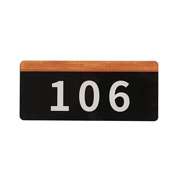 「商品情報」「主な仕様」部屋番号などの数字の アクリルプレート、裏面シールです。サイズ：15cmx6.5cmx厚さ2.8mm　「101」「102」「103」「104」「105」 「201」「202」「203」「204」「205」 「301」...