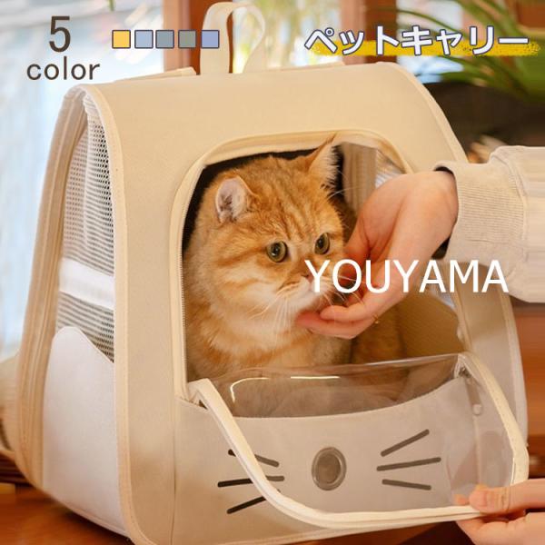 商品名ペットリュック ペット 犬 猫 リュック 拡張版 キャリーバッグ ペットキャリー 折り畳み式 犬用 猫用 小型犬 小動物 旅行 通院 ペット お出かけサイズ:35cm*35cm*25cm 素材:オックスフォード カラー：ブルー/グレー...