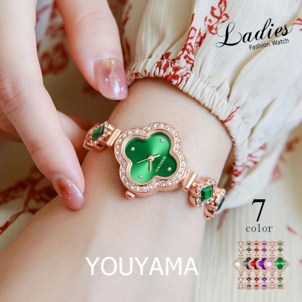 商品名腕時計 レディース おしゃれ 20代 40代 50代 60代 女性 かわいい アナログ シンプル 針時計材質：強化ガラス 金属カラー：グリーン/レッド/パープル/ピンク/ホワイト/ブラック/ブルー