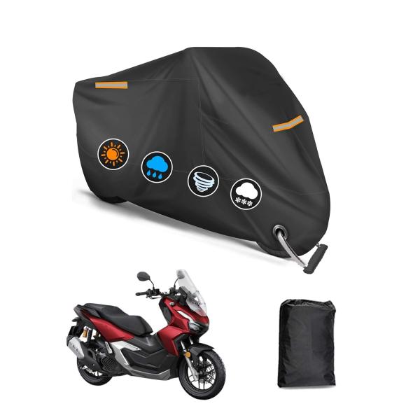 ??【適応車型】：に適用 ホンダ ADV150 / ADV160 カスタムバイクカバー 購入する前に、あなたの車のモデルが完全に同じであることを確認してください。【バイクカバーはモデルのボディサイズに合わせて作られており、モデルより少し大き...