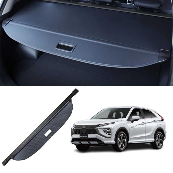 ?【対応車種】：三菱エクリプスクロス GK系 2018-2023/ PHEV 2020~現行トノカバー ?ロールシェード対応。?【高品質のPVC帆布＆アルミ合金】：防水性が高くて、耐摩擦が強い高密度PVC帆布を採用してます。とても丈夫で、高...