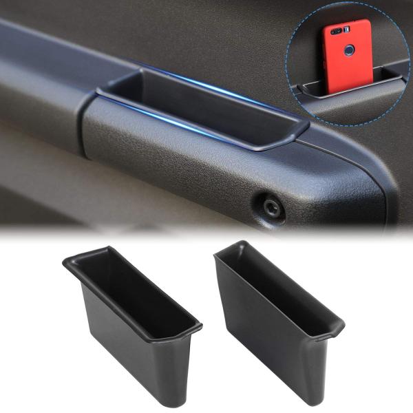 √ 適合車種：ドアハンドルポケットはスズキジムニーJB64・JB74・2018・2019に適用しています。 ご購入の前に、お使いの機種に適合しているかご確認ください。√ 車内雰囲気に溶け込みやすいブラックを採用しますので、違和感なく装着でき...