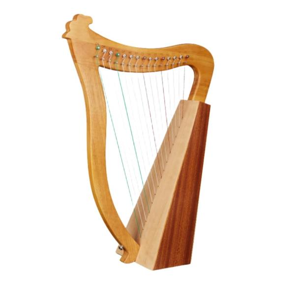 小型ハープポータブル楽器5、19弦ハープ、音楽愛好家、初心者、子供、大人に最適，19弦ハープリラ携帯楽器