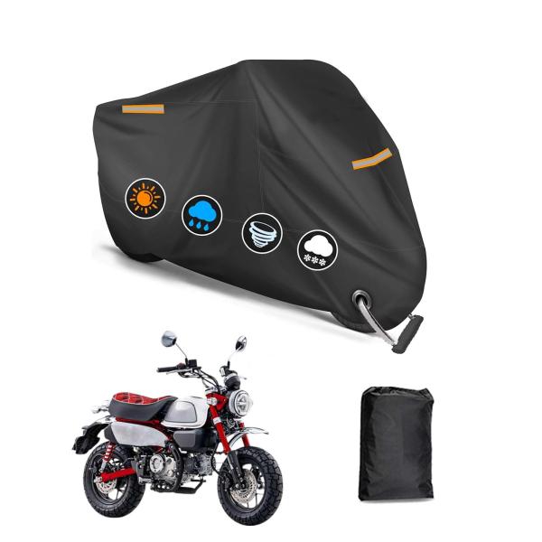 ??【適応車型】：に適用 ホンダ モンキー125 カスタムバイクカバー 購入する前に、あなたの車のモデルが完全に同じであることを確認してください。【バイクカバーはモデルのボディサイズに合わせて作られており、モデルより少し大きくなります。】?...