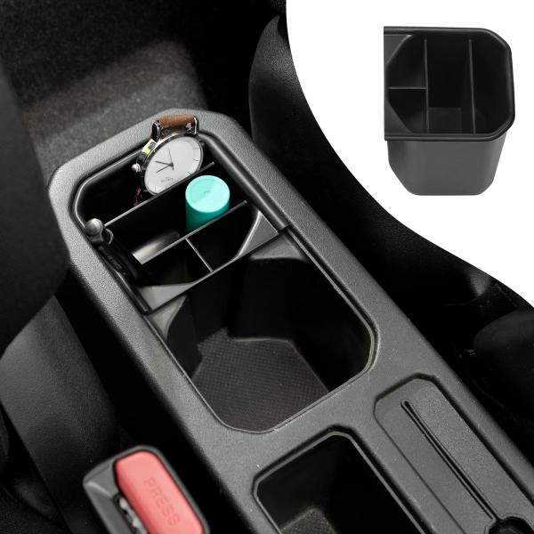??【適合車種】車用ギアシフト収納ボックスは2019+(Suzuki Jimny)JB64 JB74に適しています。 ご購入の前に、お使いの機種に適合しているかご確認ください。??【高品質】収納ボックスは厳選された高品質のABS素材を使用し...