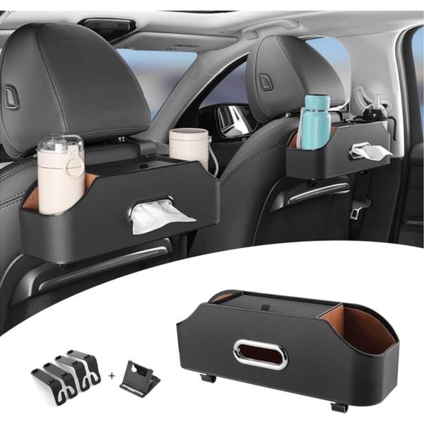 【車をきれいに保ちます】この多機能収納ボックス に適用 トヨタ 新型アルファード 40系 2023年6月〜現行は、散らかったものに別れを告げ、旅行をきれいに保つのに役立ちます。車のシートバックオーガナイザーは、後部座席に乱雑なアイテムを保管...