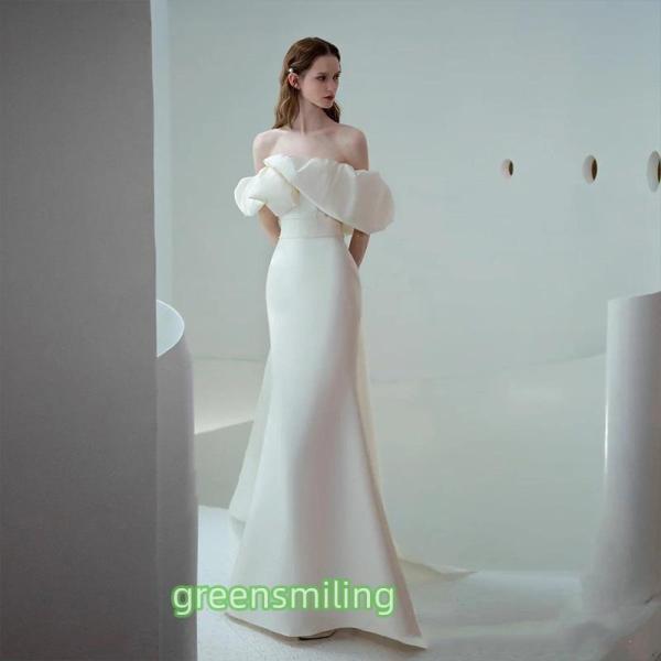 ◆キーワード：ウエディングドレス ウェデイングドレス パーティードレス イブニングドレス カクテルドレス フォーマルドレス ブライダル 花嫁 二次会 披露宴 結婚式 演奏会 発表会 コンサート ステージ コンクール お呼ばれ スレンダー プ...