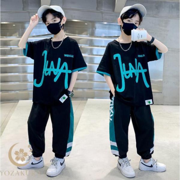 爆買 ■素材：綿■セット内容：Tシャツ＋パンツ■サイズ：（単位：cm）【120cm】着丈48 バスト80 パンツ丈66  おすすめ身長110【130cm】着丈51 バスト84 パンツ丈71  おすすめ身長120【140cm】着丈54 バスト...