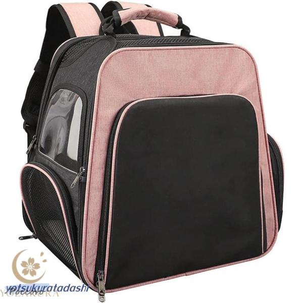 爆買  犬猫用 ペットキャリー キャスター付き キャリーバッグ リュック ペット 拡張可能 折りたたみ可 小型犬 小動物用 旅行/通院/災害避難【多機能ポケット】ポケットが付き、ペットちゃんのおもちゃ?おやつ?薬?診察券や証書等を入れておけ...