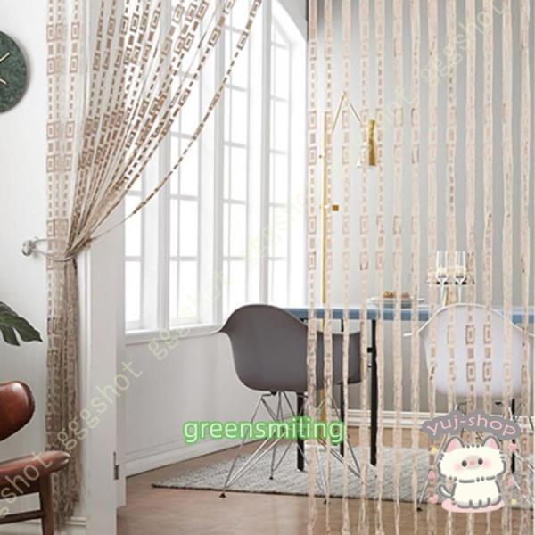 レースのれん 製品サイズ:幅cm*丈cm 100*200cm機能：レースカーテンであなたの家を飾る洗濯OK！洗濯の際はのれん棒を外してください。各商品写真に関してですが、お客様がご覧のモニターやお部屋の環境により、 イメージと異なる場合がご...