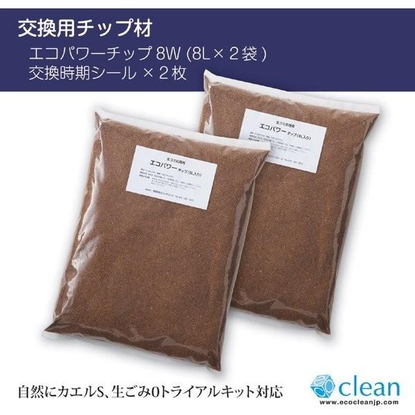 【 生ごみ処理機　用 】 生ゴミ処理機　自然にカエルS用交換チップ材　【 ごみ減量 】【 交換用 チップ 】【 エコパワー チップ 】