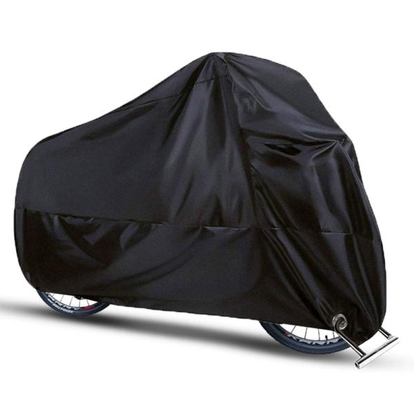 商品仕様：■状態：新品  未使用■サイクルカバーは高密度の210Dオックスフォード生地を使用、UVカット・防水・防塵の特徴があり。■カラー：サイクルカバー/黒色、展開サイズは全長180cm×全高95cm×全幅60cm。■商品内容：サイクルカ...