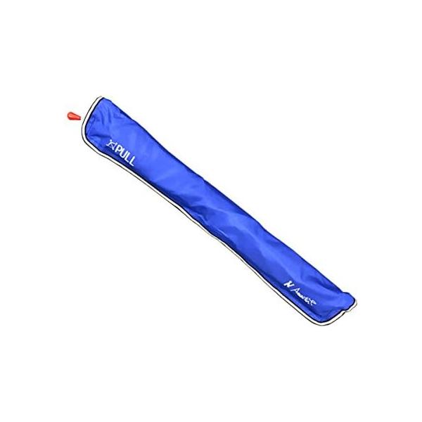 動きを妨げないウエストベルト腰巻きタイプのライフジャケット手動膨張タイプです。緊急時用に警笛が付属しています。夜間や遠距離からでも視認できる反射板は左右2か所に付属しています。形状：ベルトタイプ手動式：膨張ガス24gカラー：ブルー01サイズ...