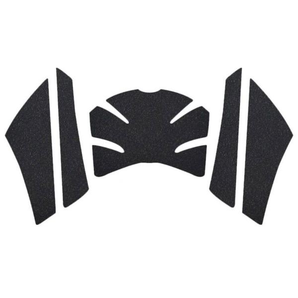 商品仕様：■状態：新品・未使用。■素材：高品質PEAV。■カラー：ブラック。■セット内容：5枚。■仕上げ：磨砂表面、柔軟性あり。■取り付け：貼るだけ簡単装着、跡が残らない。