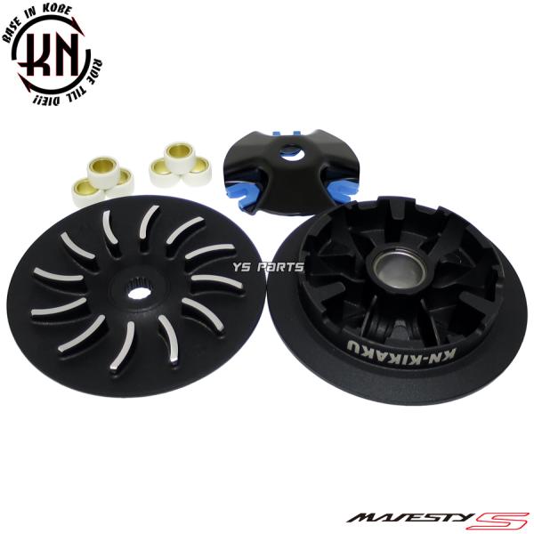 ■定価12800円(税別)■諸元・プーリー直径：約139.3mm作用角：約13.5度重量：約440g・ドライブフェイス直径：約140mmス作用角：約13.5度重量：約215g・採用ローラーサイズ20×12サイズ付属ウエイトローラー9.0g×...