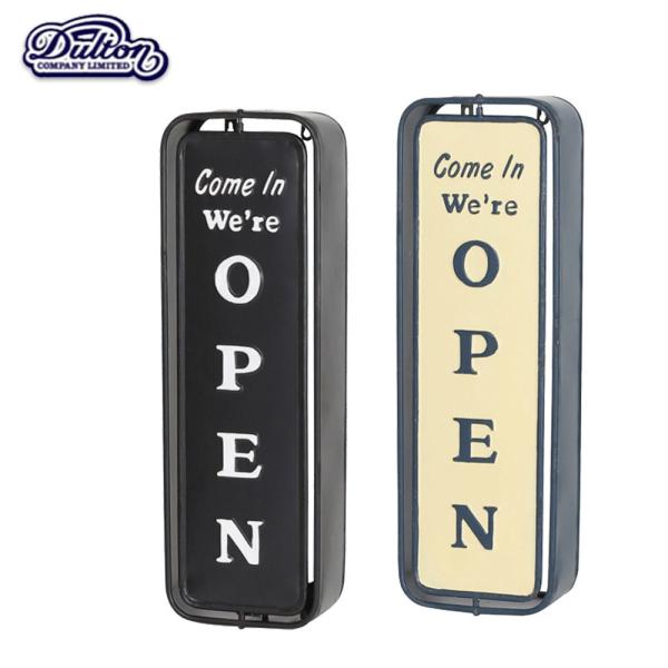 ウォール マウント スピナー サイン オープン クローズド＜商品説明＞商品説明店先の回転看板が、街を吹く穏やかな風を浴びる昼下がり。そんな古い映画のような光景が描けるサインスタンド。看板部分を回転させることで、“OPEN”、“CLOSE”が...