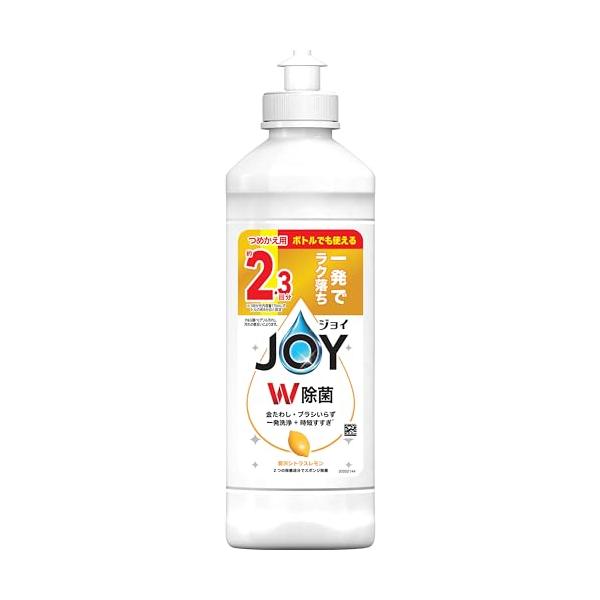 キャップ付きの詰め替えだからそのまま使える金たわしブラシ無しでも焦げ付き汚れ一発ラク落ち！ *P&amp;G調べグリル汚れ汚れの度合いによります一発洗浄＋時短すすぎ *当社従来品比2つの除菌成分でスポンジ除菌* *全ての菌を除去するわけでは...