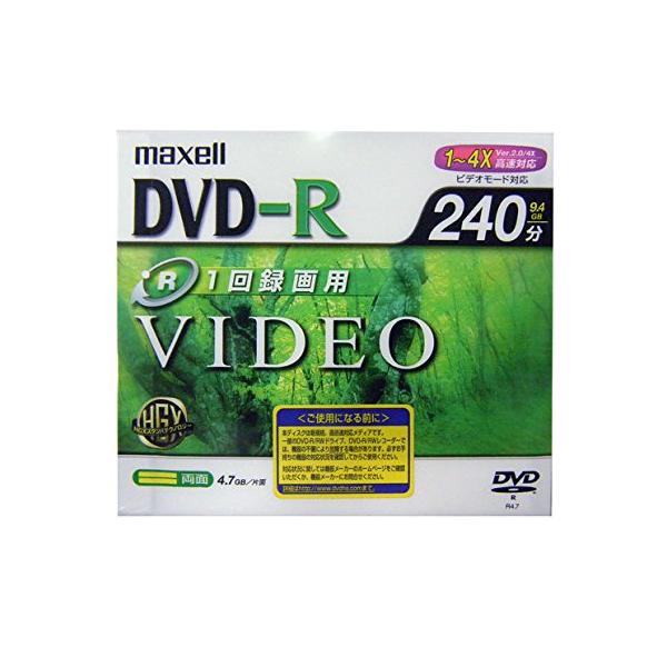 入数：1著作権保護：非対応規格：DVDメディア-R / 容量GB：9種類：AV用 / 記録面：両面1層 / 4倍速盤面印刷：不可