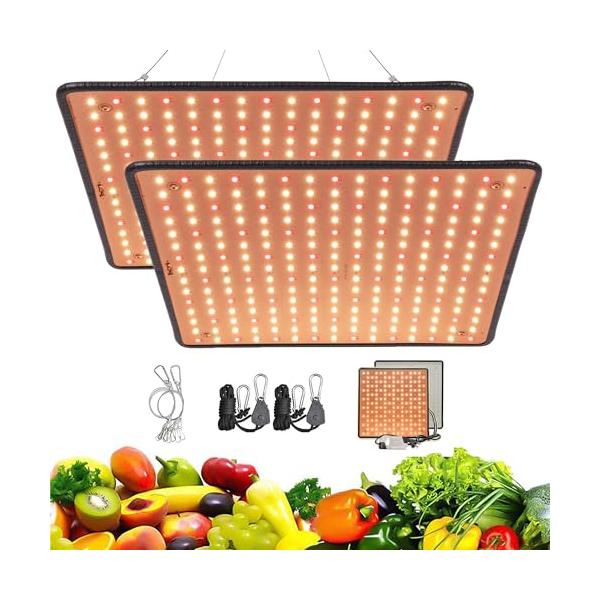 フルスペクトルGREENSINDOOR 植物育成ライトは、最も有用な植物光スペクトルを採用しています。スペクトルには460-465nm、620-740nm、6000-6500kのバンドが含まれ、植物に多様なスペクトルを提供し、植物の成長を促...