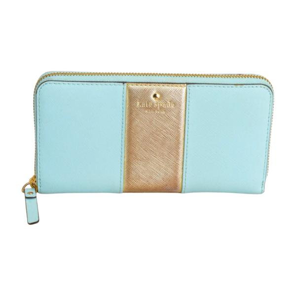 [中古：(中)　ランク：5/10]　コインケースやカードケース、ファスナー布に汚れ、表面に擦れや汚れがあり、全体的に使用感のある状態です。